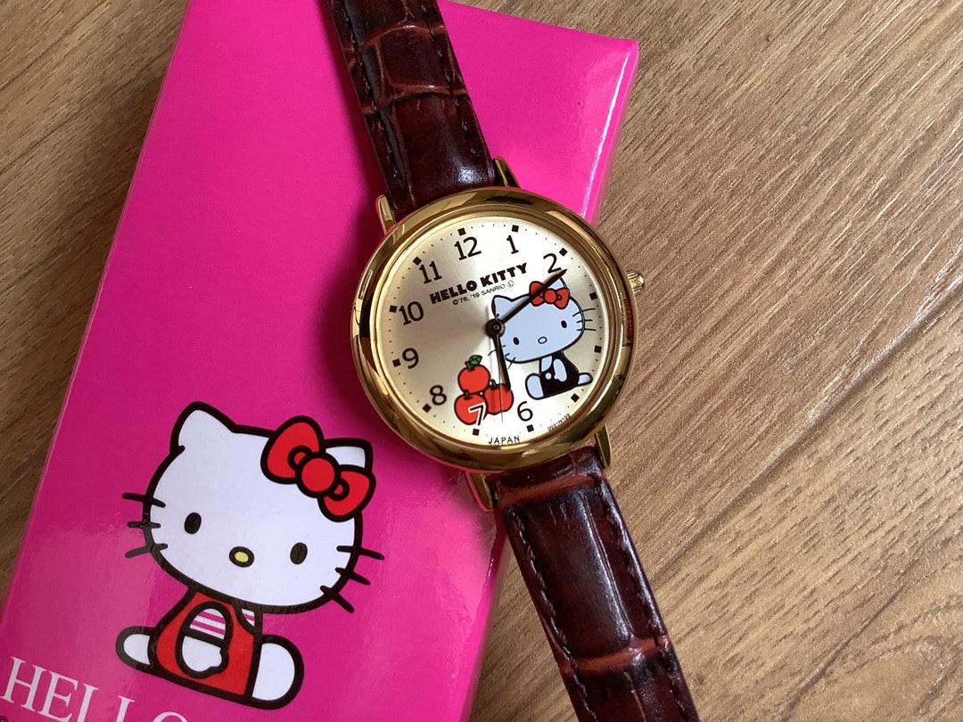 Hello Kitty Wrist Watch, Sanrio, Casio, Made in Japan - Etsy