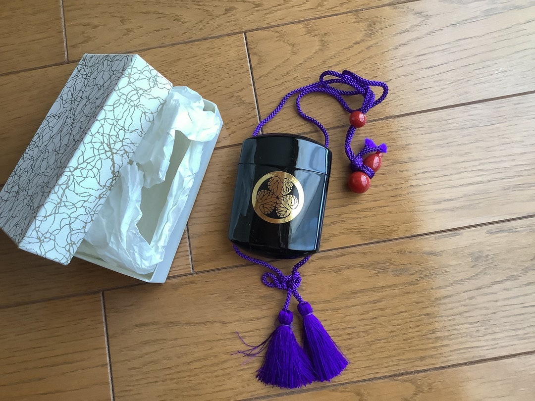 Osaka Castle Inro Case, Japanese Inro Box, Inro Pill Case, Traffic ...