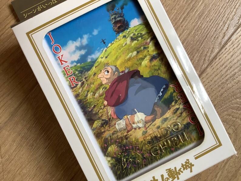 Howl's Moving Castle Playing Cards From Studio Ghibli - Etsy