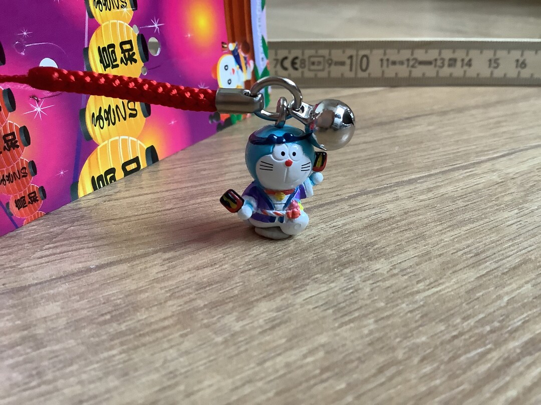 Doraemon in Yosakoi Fest Wallet Charm, Bag Charm, Key Ring - Etsy