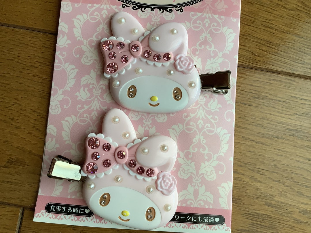 Sanrio My Melody Hair Clips, Set of 2 - Etsy