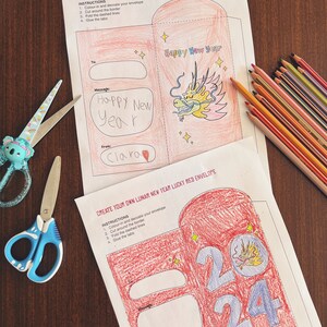 Lucky Red Envelope Printables for Lunar New Year *2025 UPDATED With ...