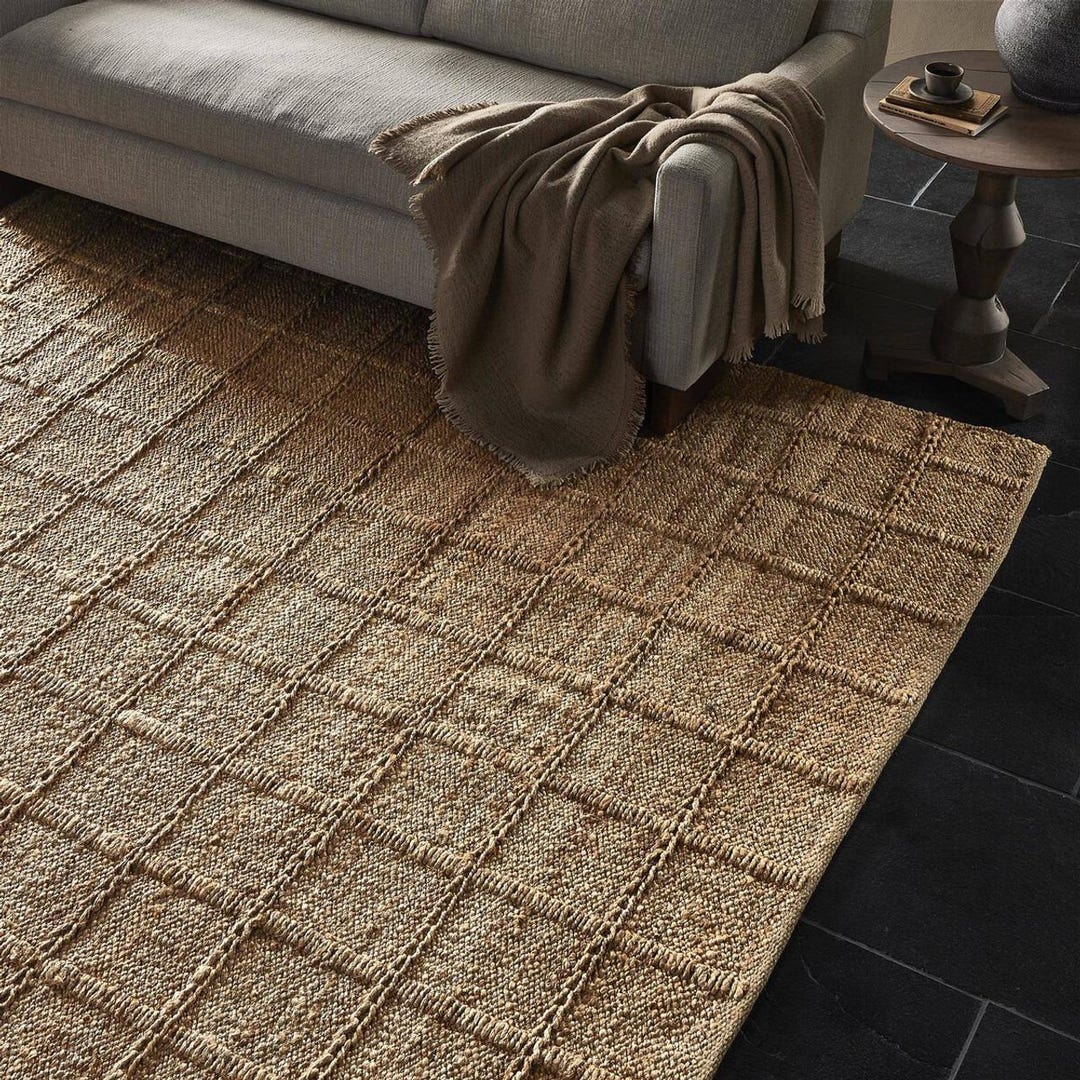 Handwoven Hemp Rug Dhurrie, Natural Jute Hemp Hand Braided Rug, Hemp ...