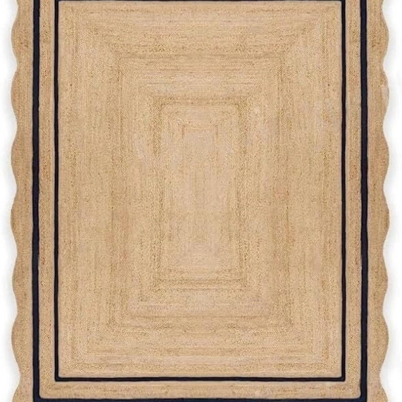 Scalloped Rug - Etsy