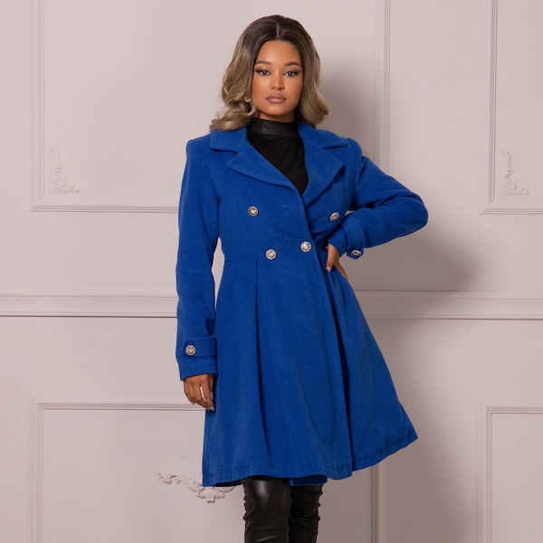 Fit and Flare Coat - Etsy