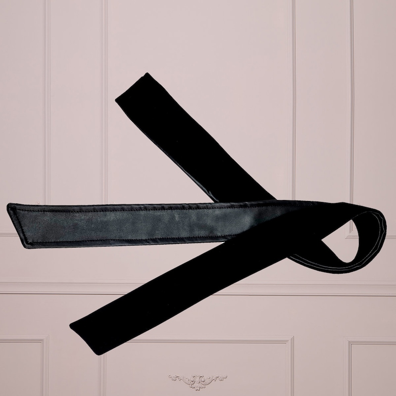 Leather Tie Belt - Etsy