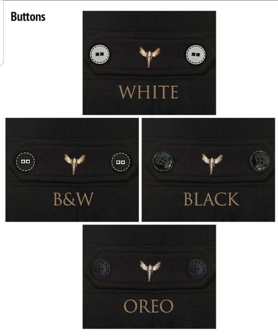 Coat Buttons Flower Shank Buttons Metal Style Buttons - Etsy