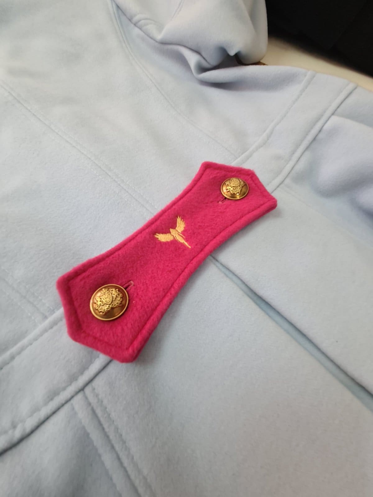 Back Belt UPGRADE for Coat, Colorful Element for Winter Overcoat ...