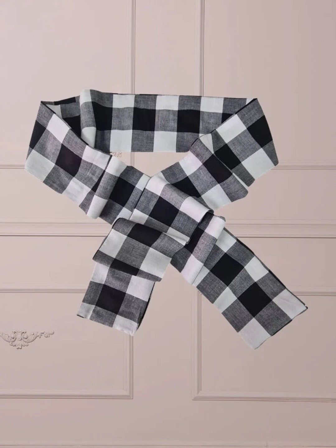 Plaid Cotton Belt, Summer Belt, Belt for Dress, Checkered Belt, Lady ...