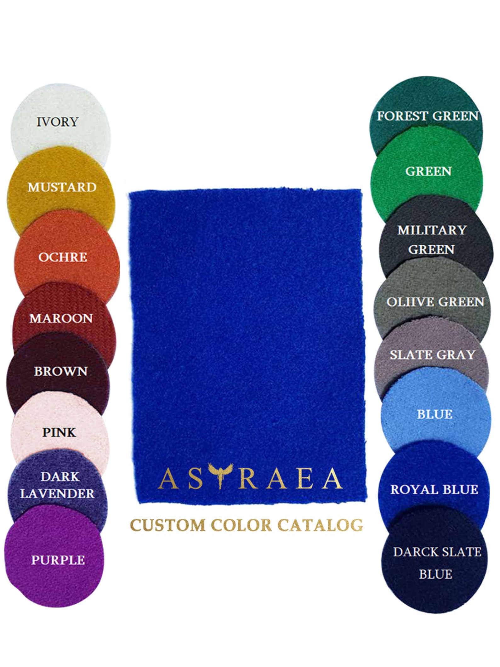 CUSTOM COLOR for Wool Coat, Choose Custom Color for Your Atelier ...