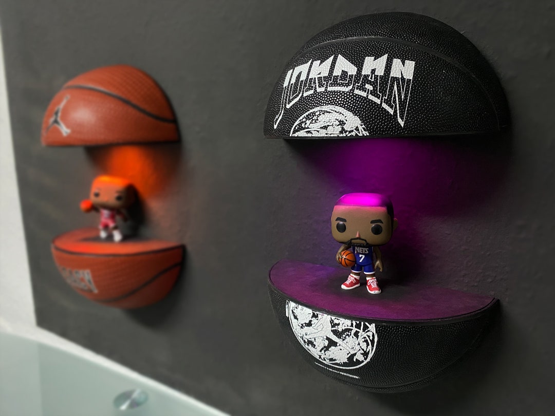 LED Shelf Basketball Jordan, NBA, Shoe Rack, Lakers, Lebron, Michael ...