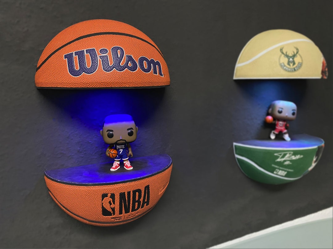 LED Shelf Basketball NBA, Shoe Rack, Lebron James, Illuminated, Sneaker ...