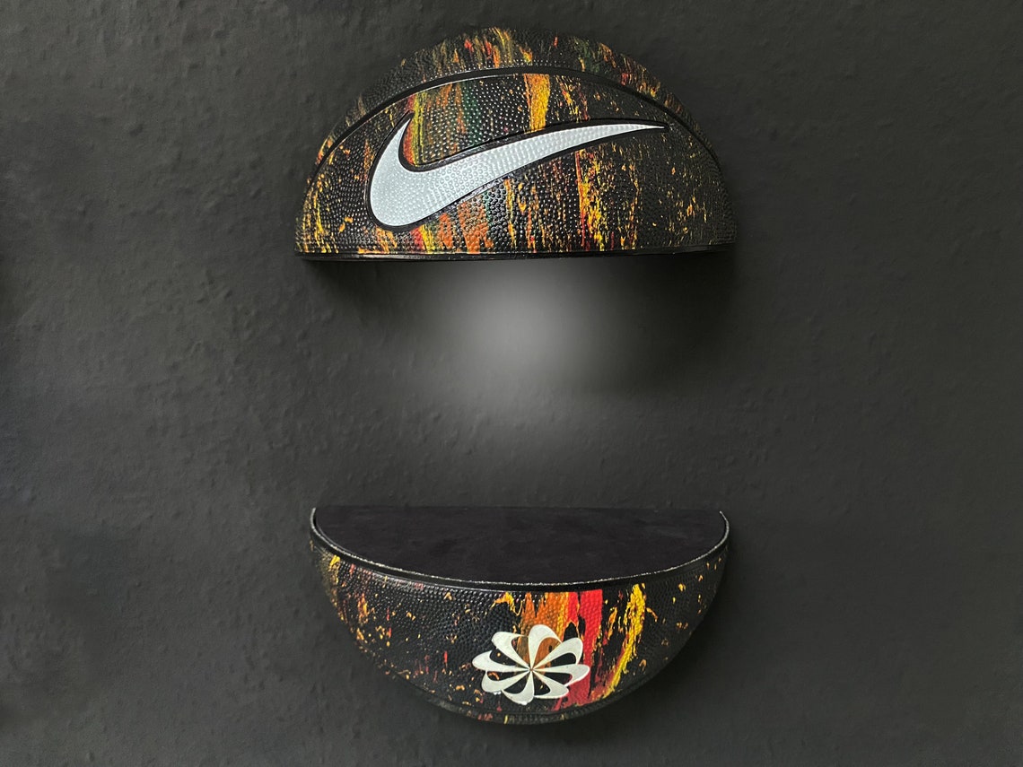 LED Shelf Basketball Nike NBA Just Do It Lakers Swoosh - Etsy