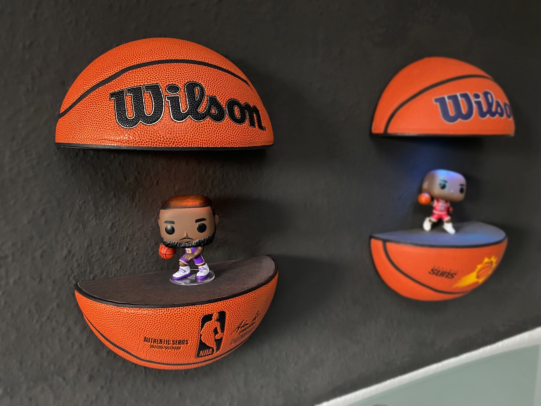 Étagère LED basket NBA, étagère à chaussures, LeBron James, Kobe Bryant ...