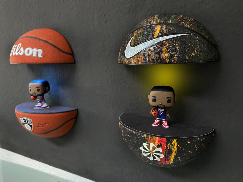 LED Shelf Basketball Nike NBA Just Do It Lakers Swoosh - Etsy