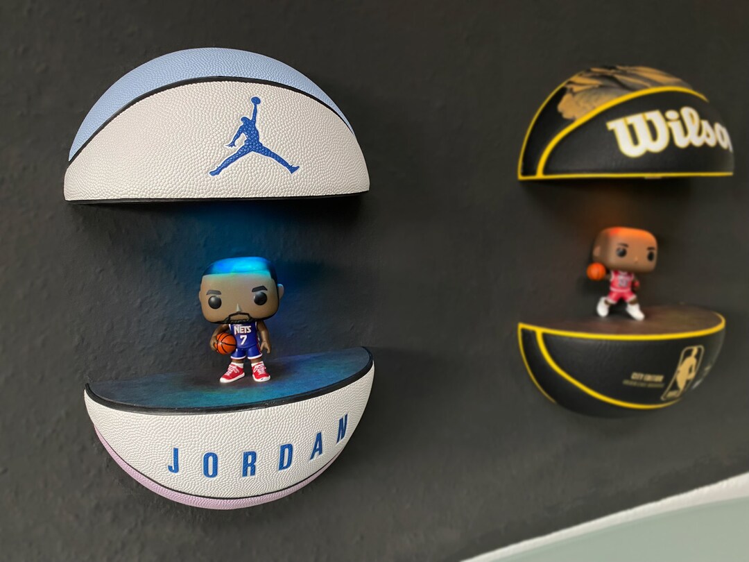 LED Shelf Basketball Jordan, NBA, Shoe Rack, Lakers, Lebron, Michael ...