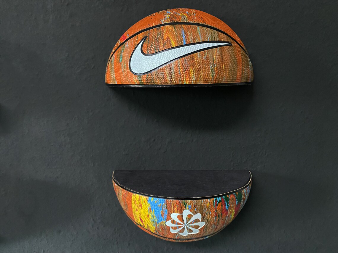 LED Shelf Basketball Nike NBA Just Do It Lakers Swoosh - Etsy