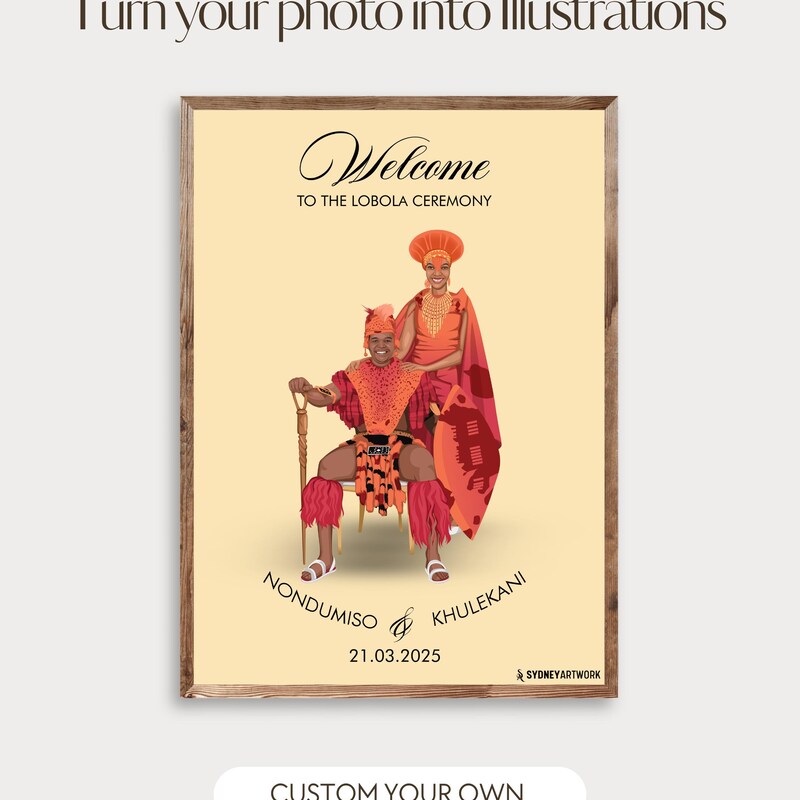 Lobola Invitation - Etsy