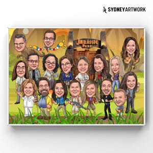 Bunnings Inspired Birthday Cartoon From Photo, Personalised Birthday ...