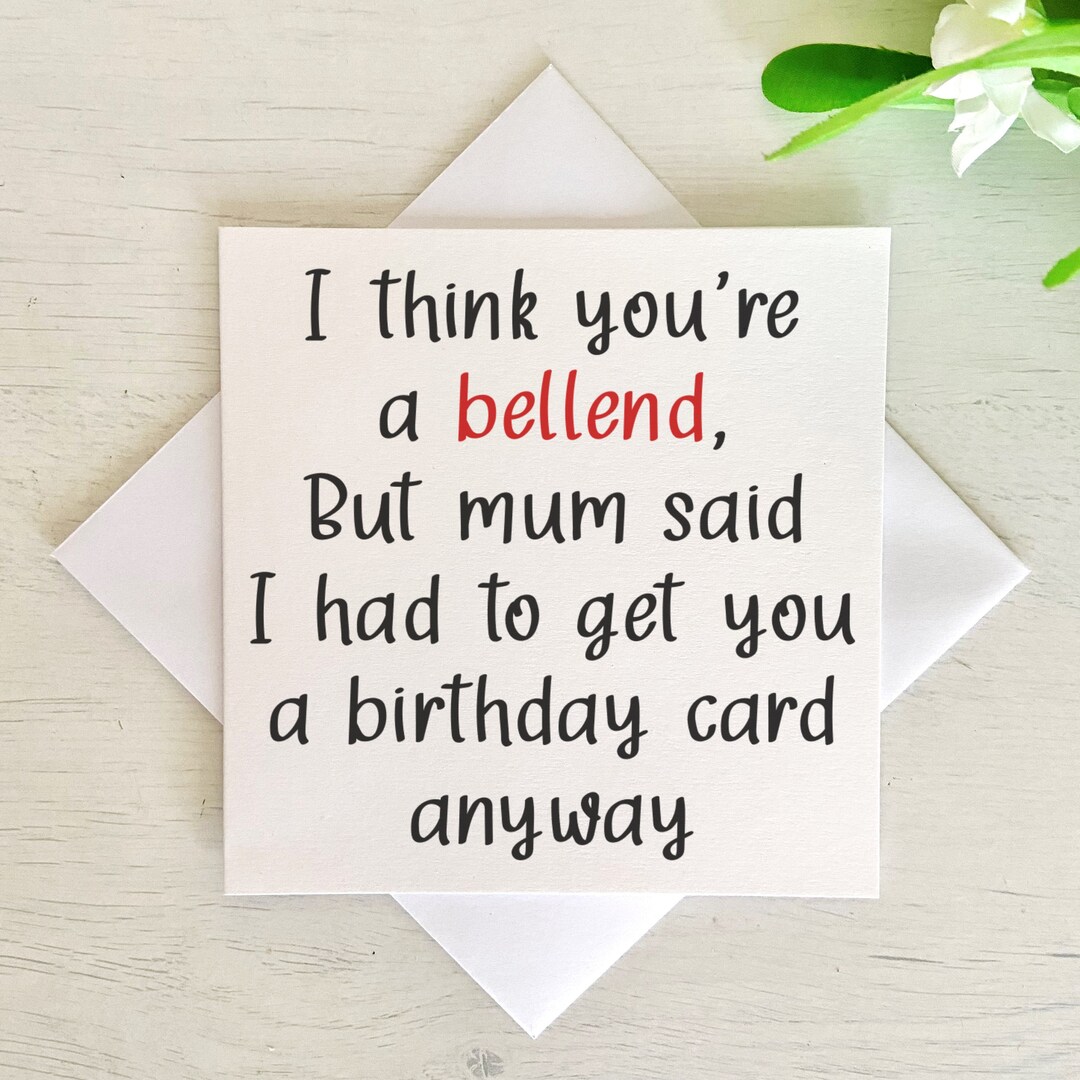 Adult Rude Birthday Card Funny Birthday Card for Him for - Etsy