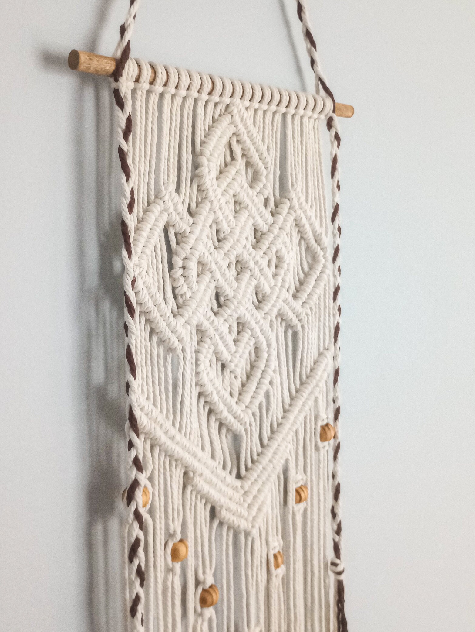 Large Celtic Knot Macramé Wall Art Hanging, Irish Home Wall Decor, St ...