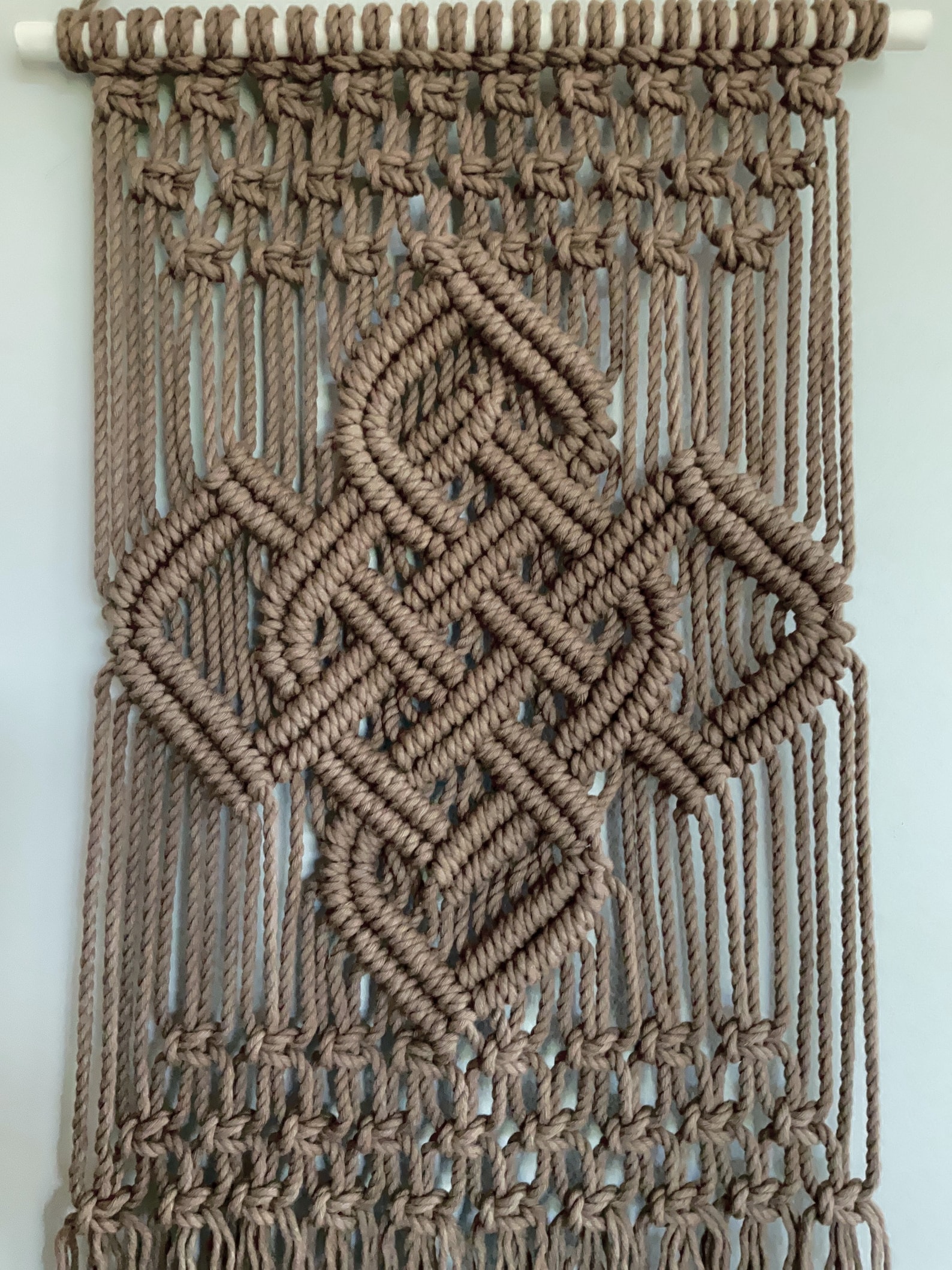 Celtic Knot Macramé Wall Art Hanging Irish Home Wall Decor - Etsy