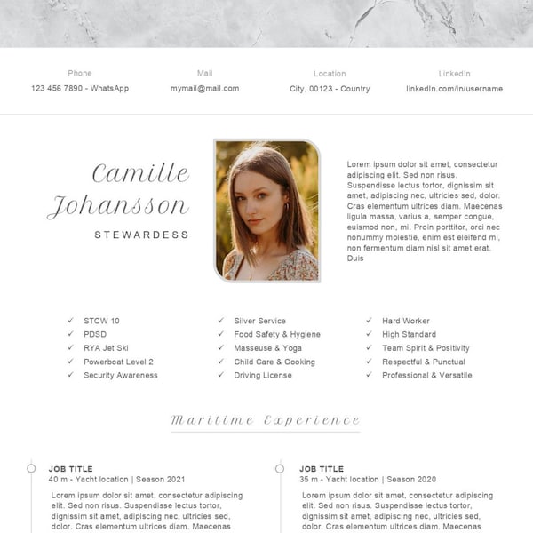 Cv - Etsy