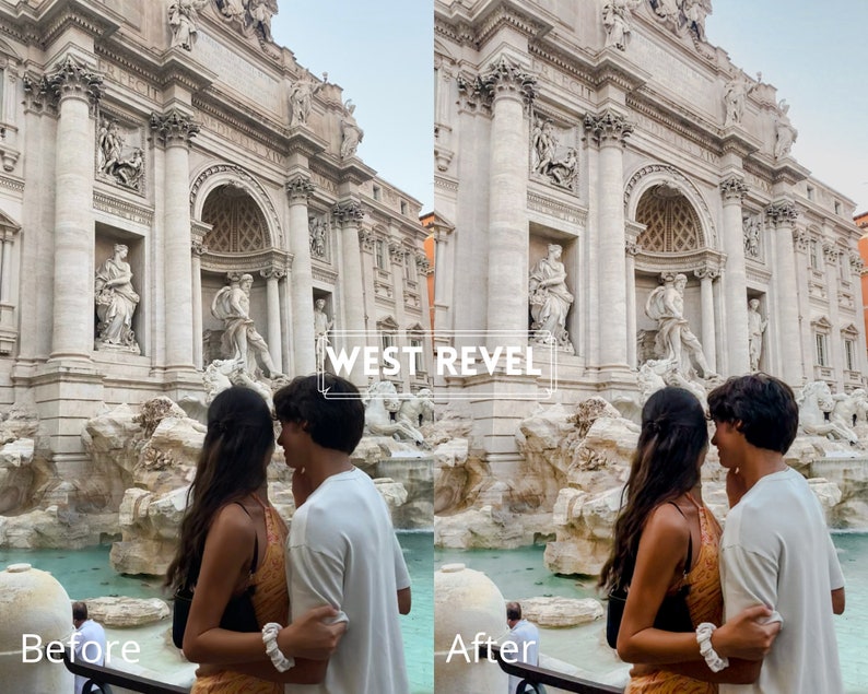 5 Rome Presets, Italy Mobile Preset, Photo Editing Filter for Summer ...