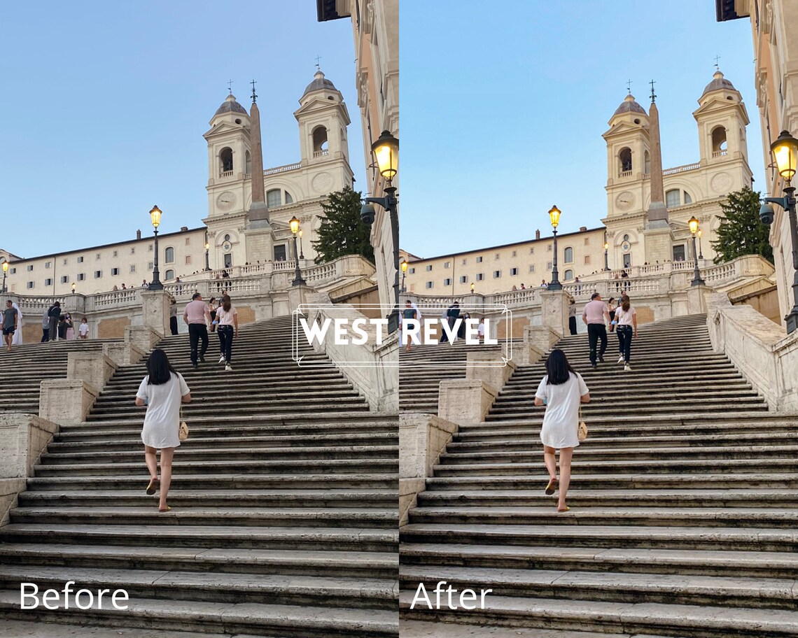 5 Rome Presets Italy Mobile Preset Photo Editing Filter for - Etsy