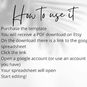 EASY UGC Outreach Google Spreadsheet Template, Influencer Spreadsheet ...