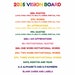 2025 Vision Board Kit Complete Ultimate Bundle Inspirational Dream ...