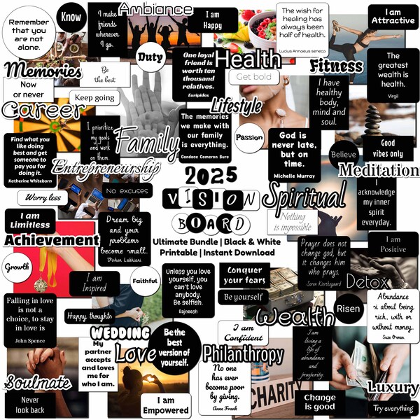Vision Board - Etsy