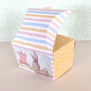 Easter Box Template/cut Template Easter Box/ Caixinha De Páscoa Studio ...