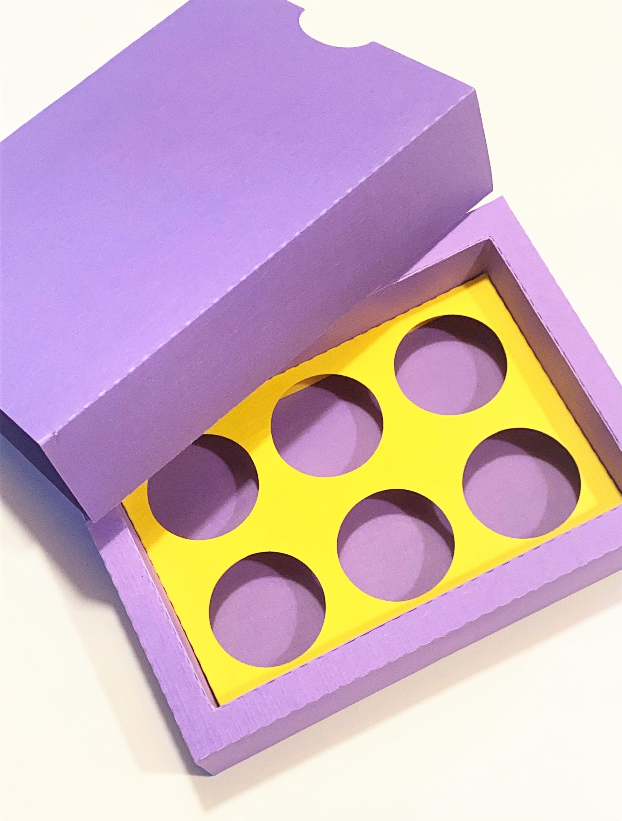 Chocolate Box Template - Etsy