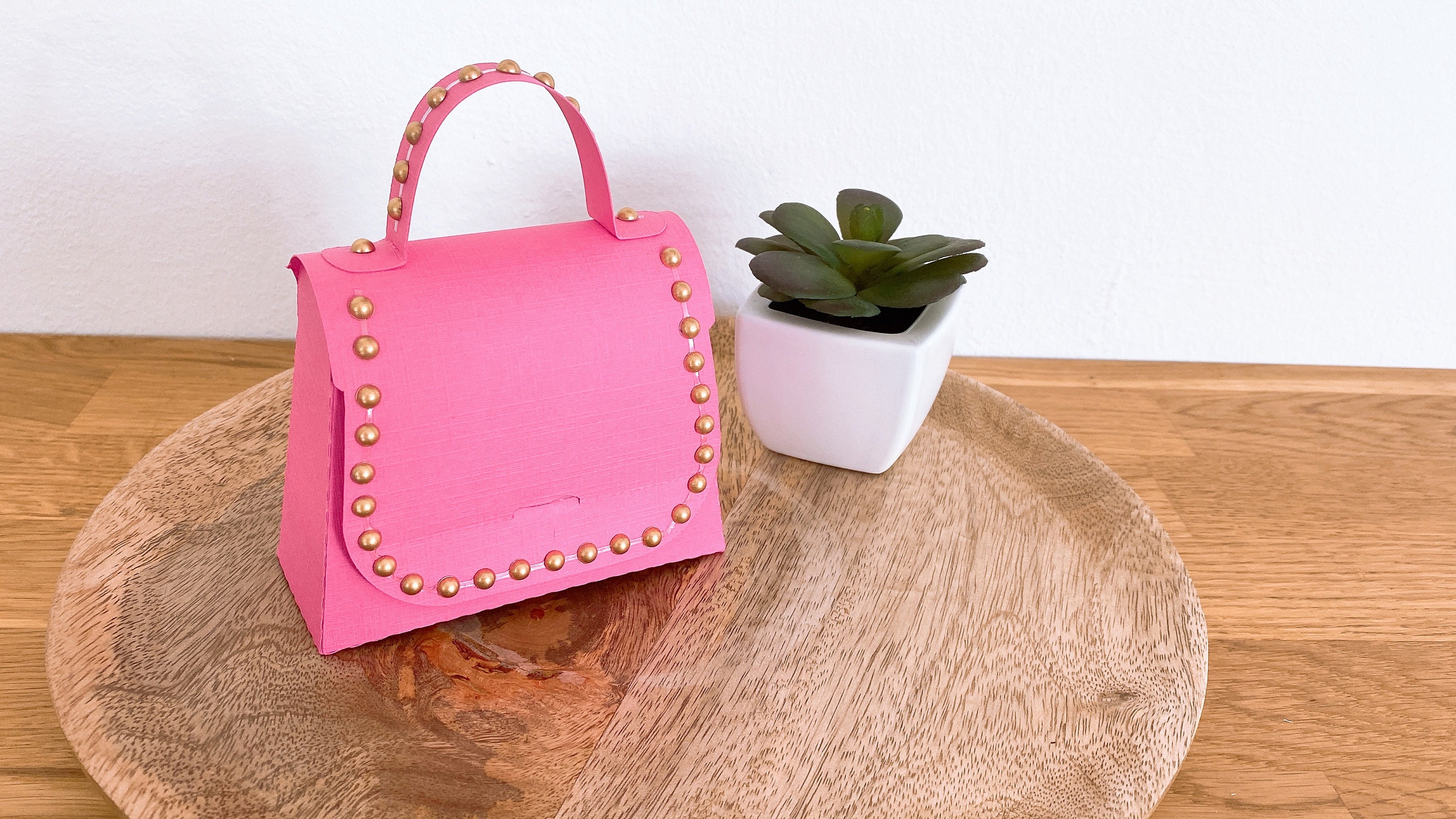 Purse Box Template - Etsy