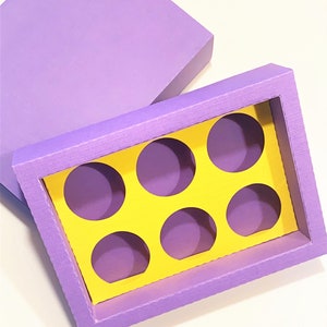 Chocolate Box Template - Etsy