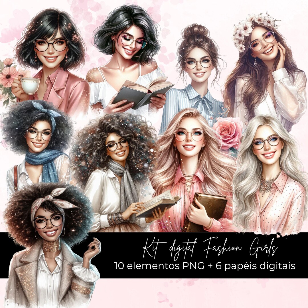 Kit Digital Fashion Girl/kit PNG - Etsy