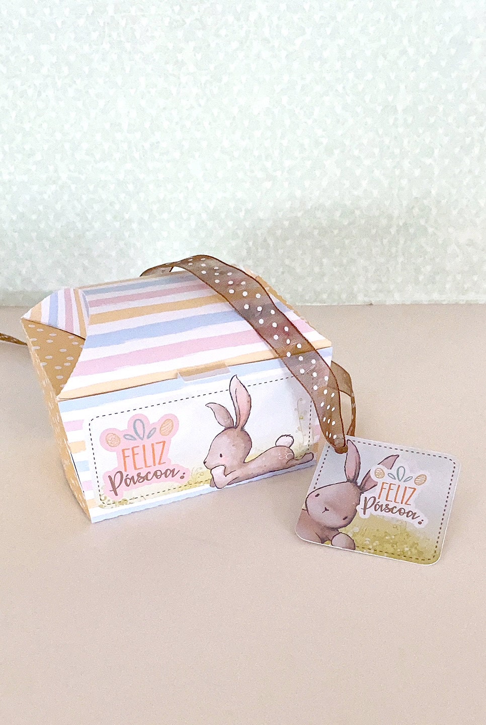 Easter Box Template/cut Template Easter Box/ Caixinha De Páscoa Studio ...