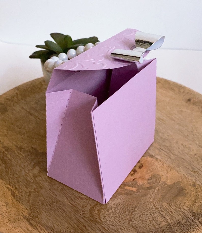 Purse Box Template - Etsy