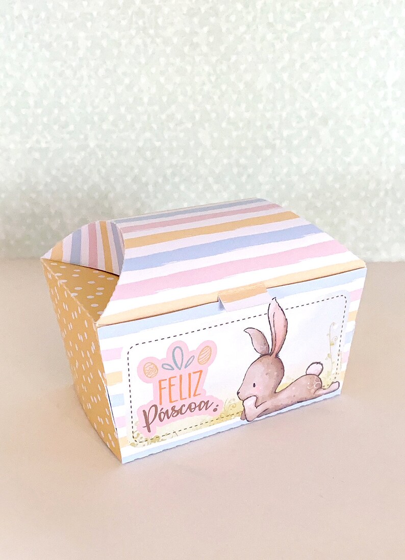 Easter Box Template/cut Template Easter Box/ Caixinha De Páscoa Studio ...