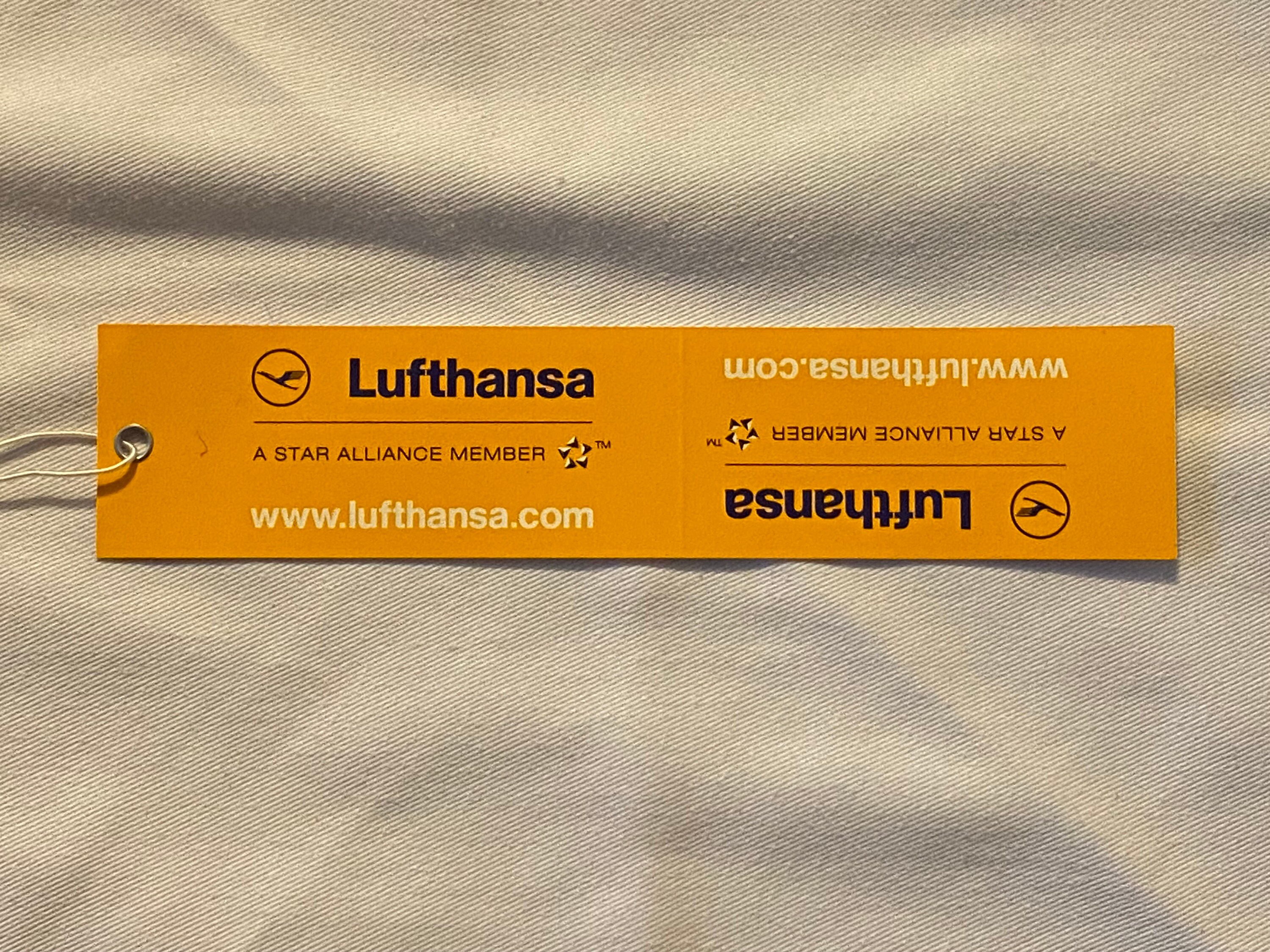Vintage Lufthansa Luggage Tag - Etsy