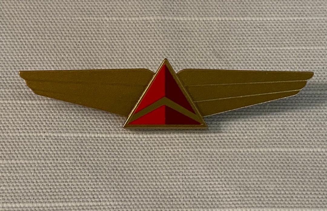 Delta Air Lines Wing Pin, Style 2 - Etsy