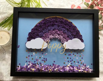 Poppy Shadow Box - Etsy