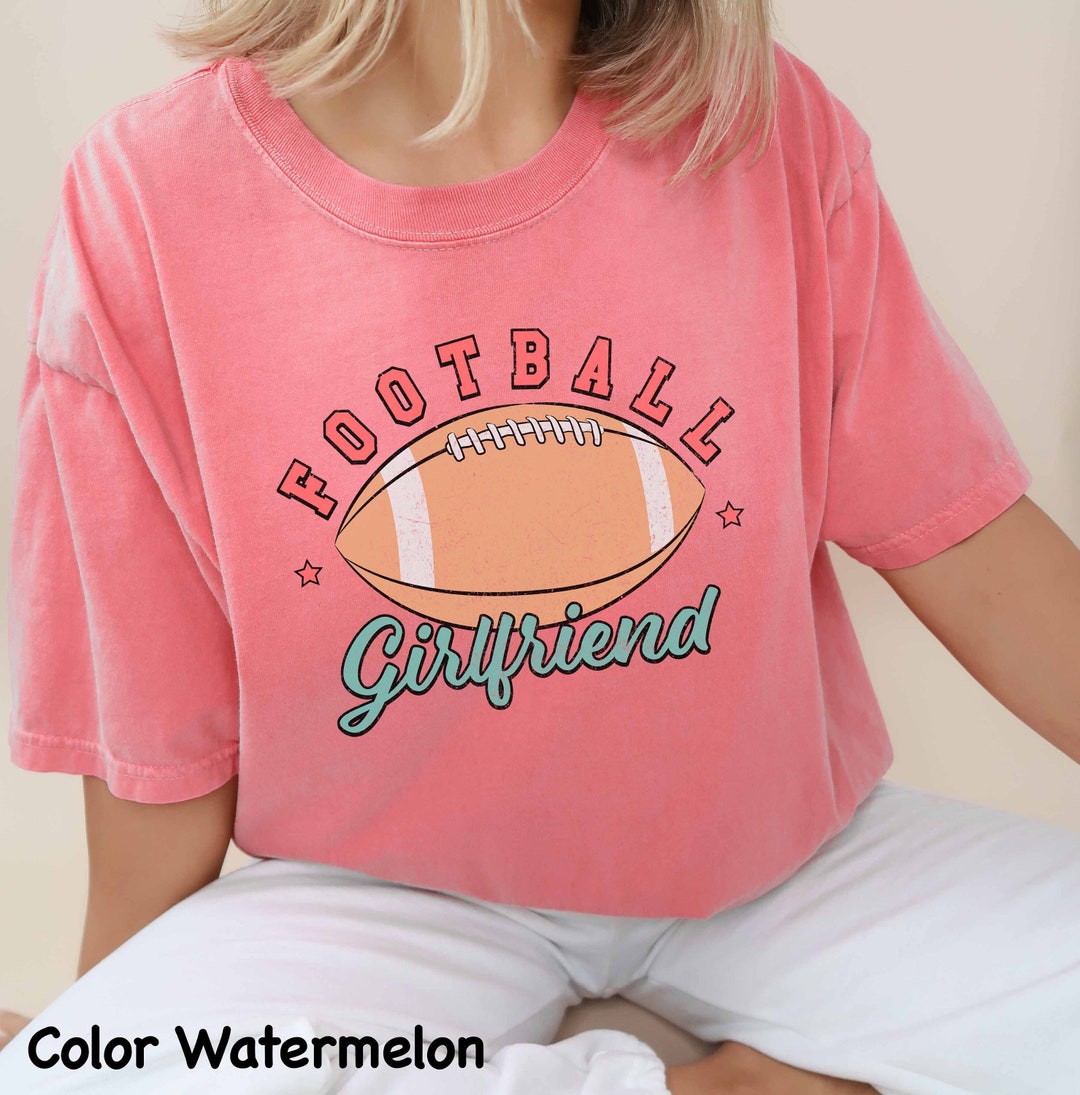 Football Girlfriend Shirt, Football Shirt for Women, Sports Girl Shirt ...