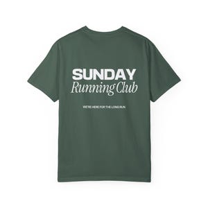 Sunday Running Club T-shirt, Weekend Run Shirt, Athletic Workout Top ...