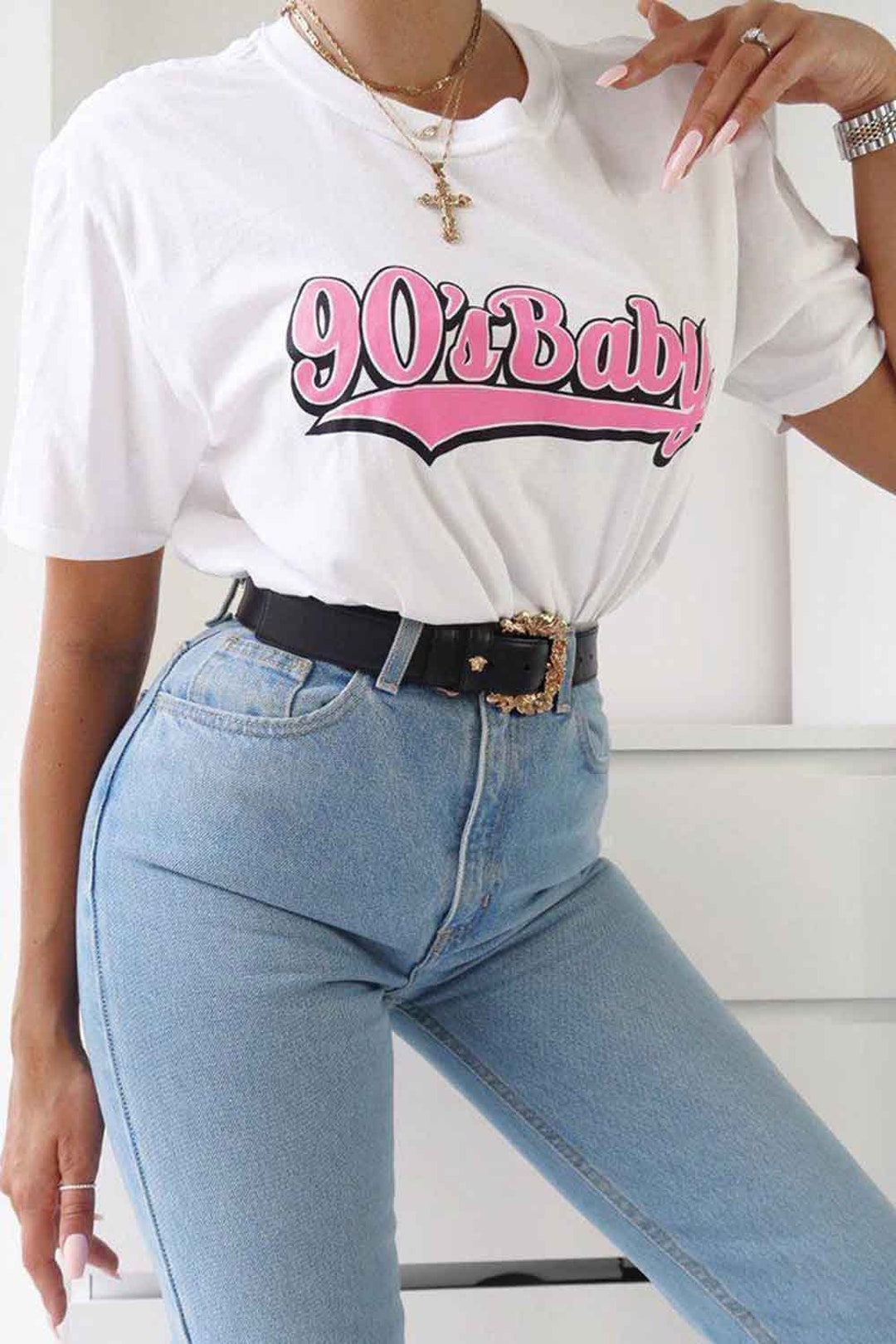 90's Baby T-shirt, Vintage Birthday Gift - Etsy