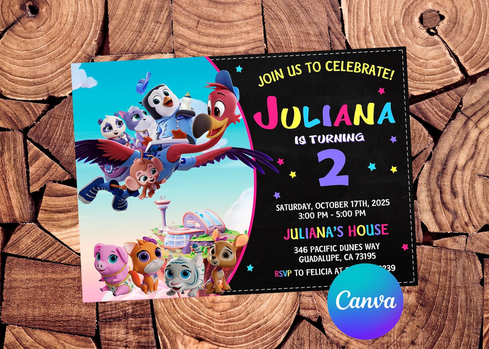 Tots Invitation Tots Birthday Invitation Tots Party Tots Editable ...