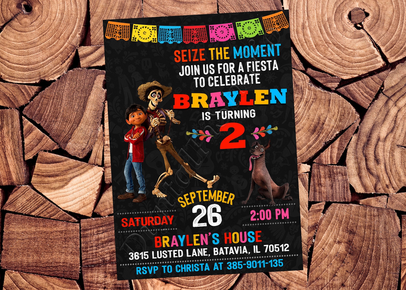 Coco Invitation Coco Fiesta Invitation Coco Birthday Invitation Coco ...