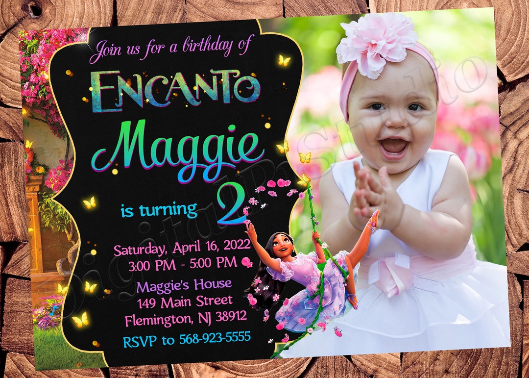 Encanto Invitation Encanto Birthday Encanto Party Encanto Invite ...