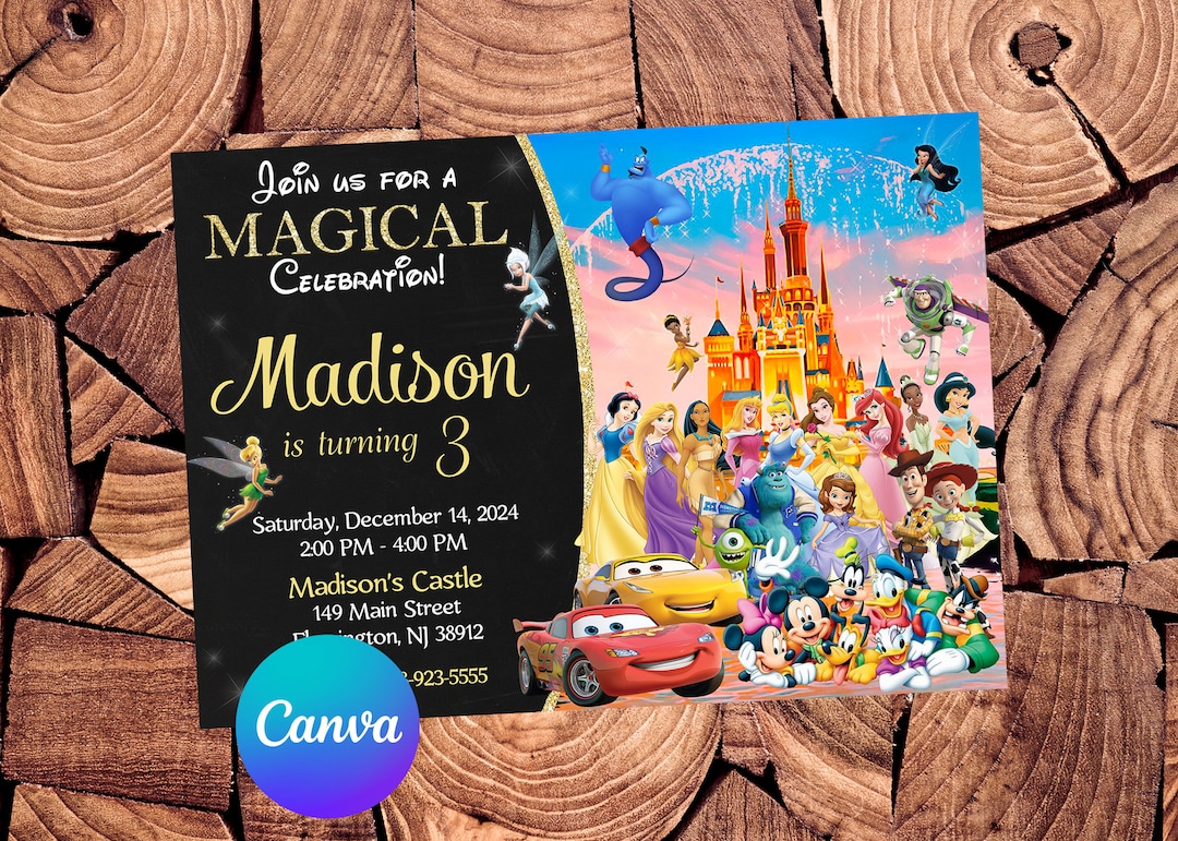 Castle Invitation Castle Birthday Invitation Castle Party Castle ...